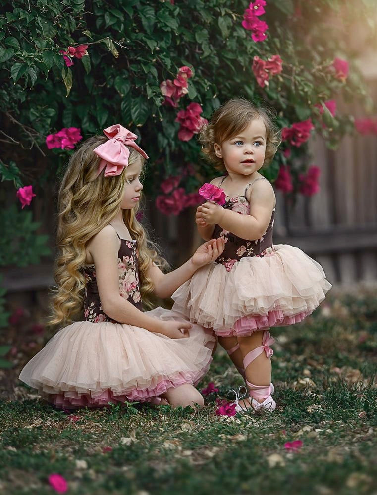 Girls Spaghetti Strap Tulle Dress - ONLY 3 LEFT !!! – Wild Child Closet